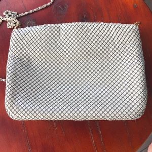 Warren Reed | Bags | Vintage Warren Reed Ivory Mesh Crossbody Bag ...